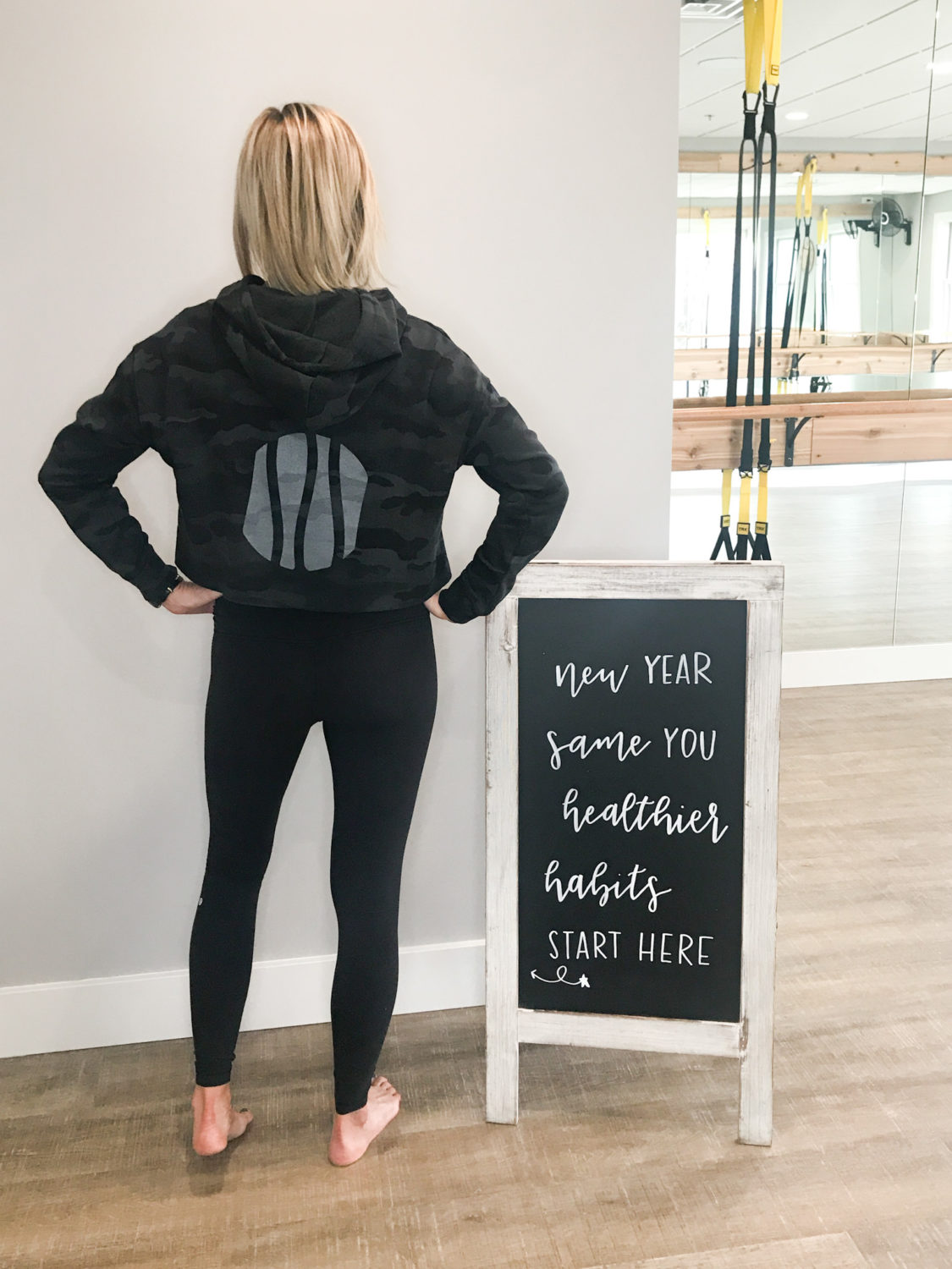 Betsy Sign - THE PILATES BARRE STUDIO